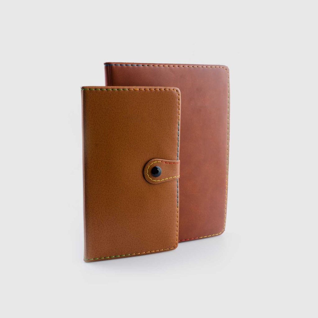 Brown Leather Notebook - MORCO Howard J. Moore Company, Inc.